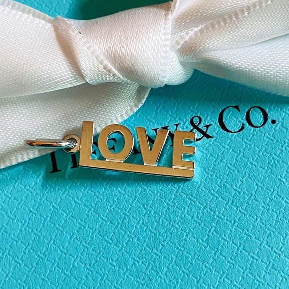 Tiffany & Co. | Jewelry | Tiffany Co Love Letter Charm Retired Silver ...